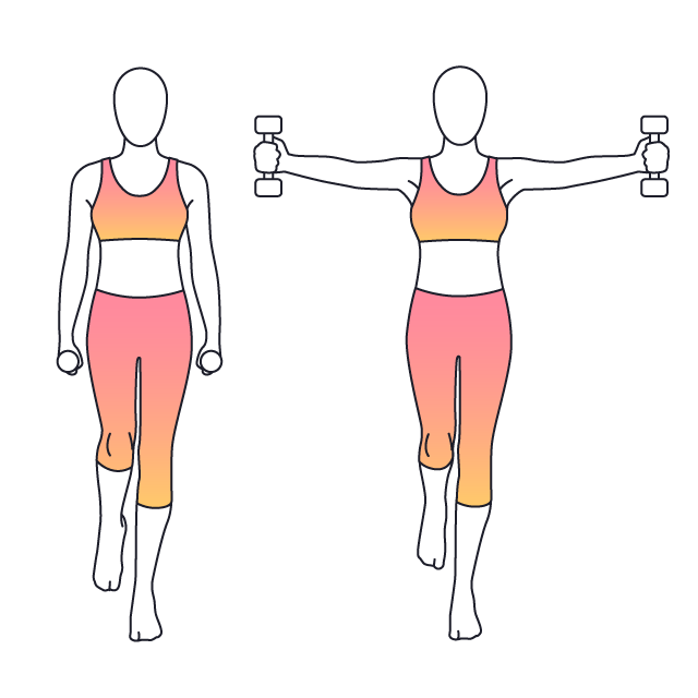 Physera - Single Leg Scaption